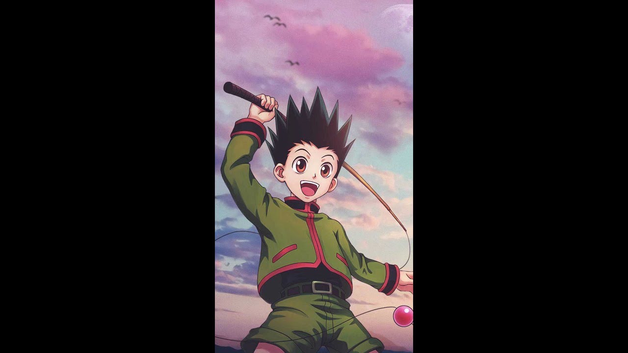 hunter x Hunter - Gon leaving his town - YouTube