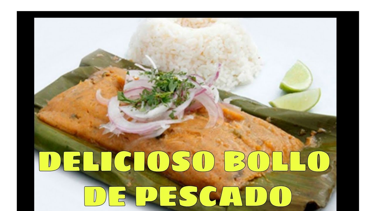 CÓMO PREPARAR UN BOLLO DE PESCADO ECUATORIANO - YouTube