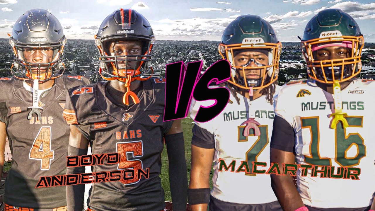 🏠 Homecoming Highlights: Boyd Anderson 🐍 Takes on MacArthur 🐎 - YouTube