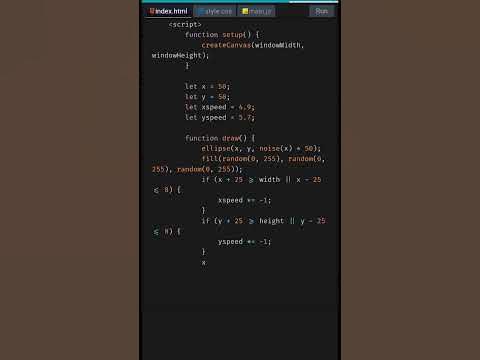 Create Stunning Visuals Pattern With HTML Canvas | HTML5 Canvas Tutorial #shorts #coding # ...