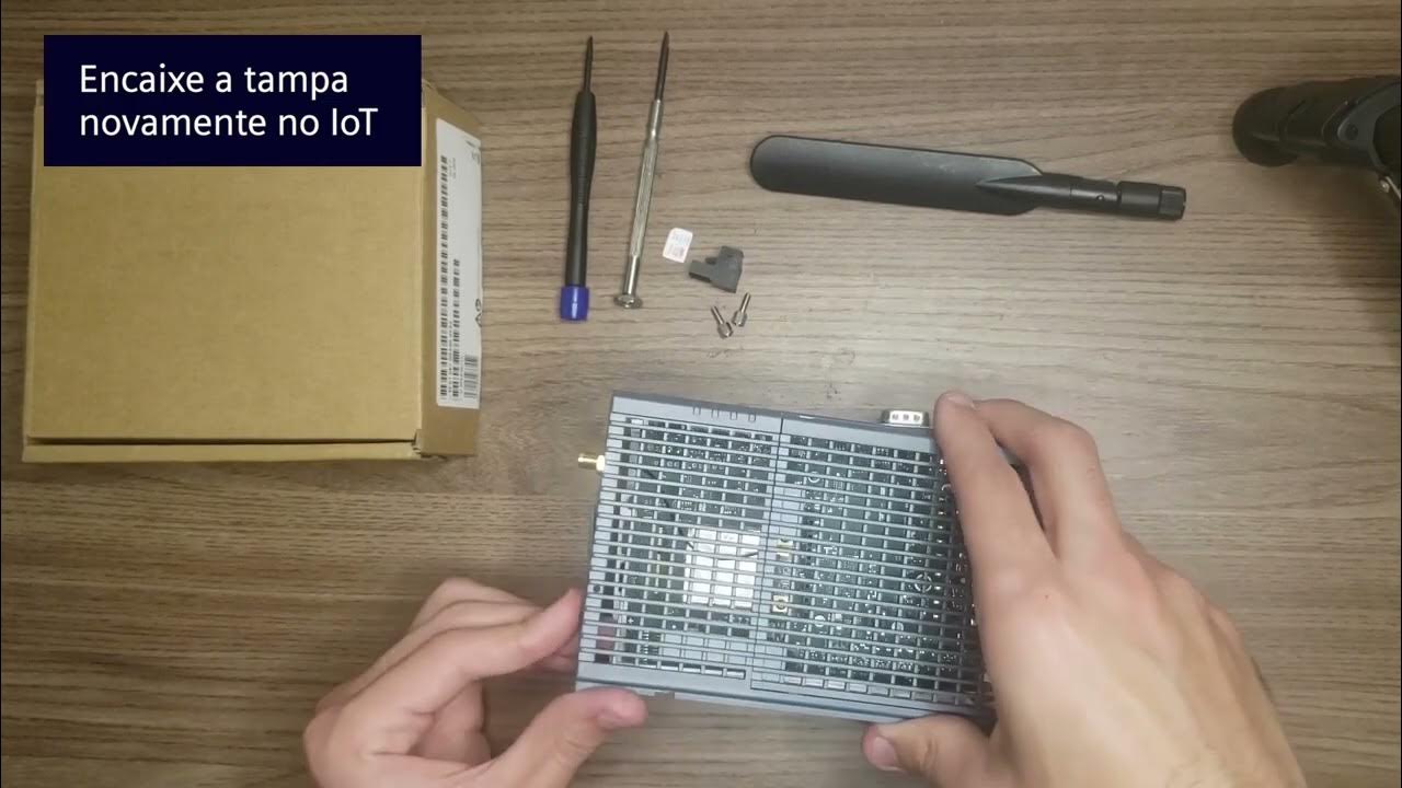 Montagem e configuração IoT2050 + 4G - YouTube