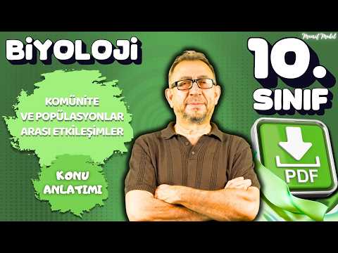 17.HAFTA 17.GÜN EKOLOJİ -Komüniteler ve Popülasyonlar Arası Etkileşmeler-Konu