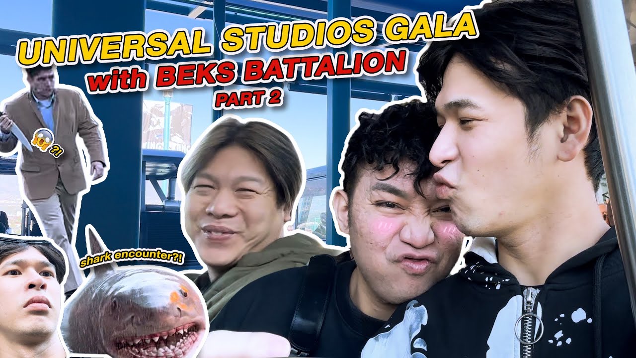UNIVERSAL STUDIOS GALA with Beks Battalion Part 2 | Wilbert Ross - YouTube