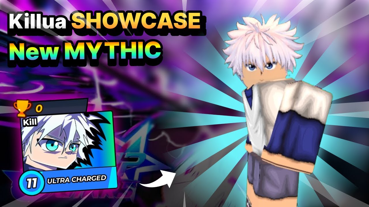 New Killua SHOWCASE in Jump Star ROBLOX. - YouTube