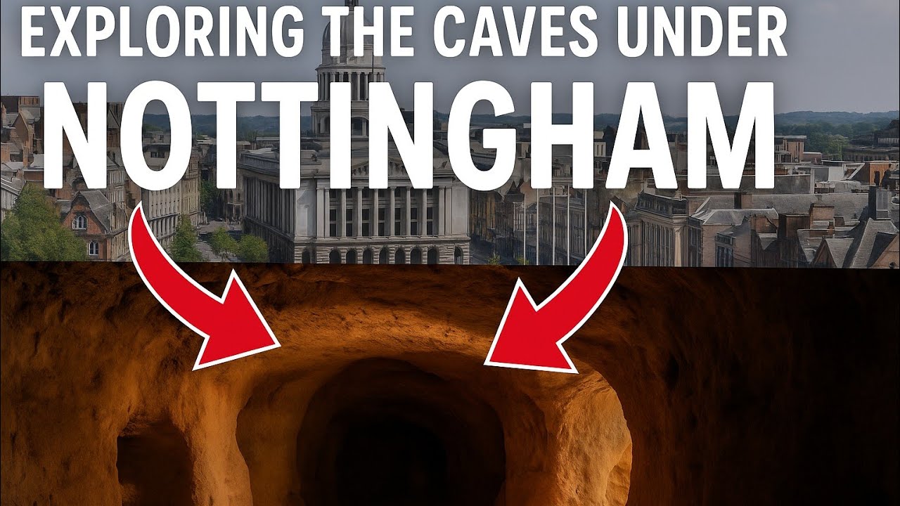 "We Explored Nottingham’s Forgotten Underground Caves under the city ...