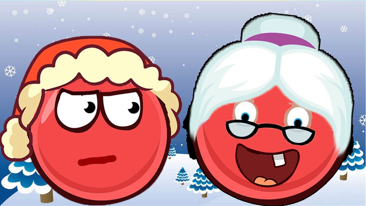 Новый КРАСНЫЙ ШАР Красныш спасает бабушку мультик игра летсплей 83