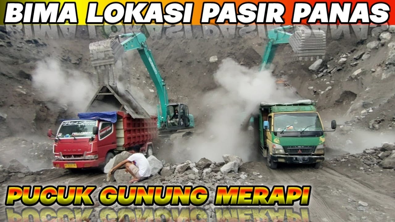 PASIR PANAS KALI GENDOL//LOKASI PUCUK GUNUNG - YouTube