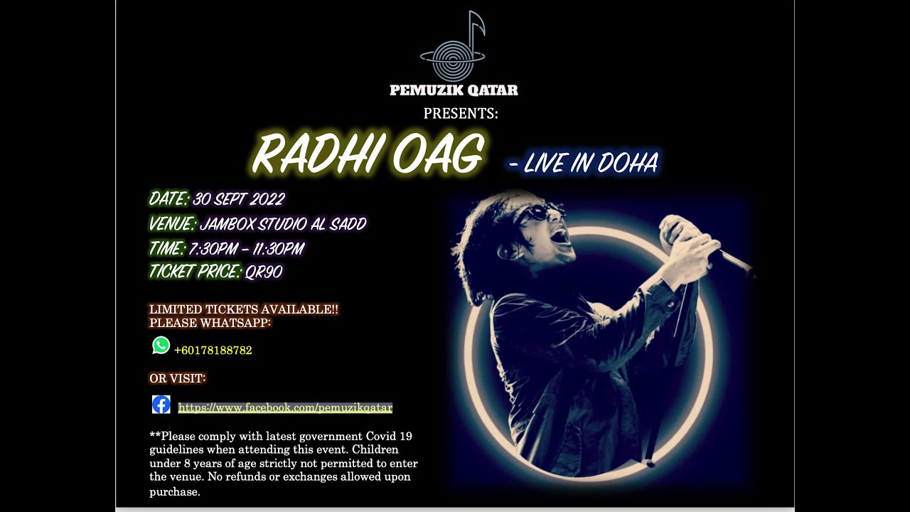 Radhi OAG Live in Doha! (full) - YouTube