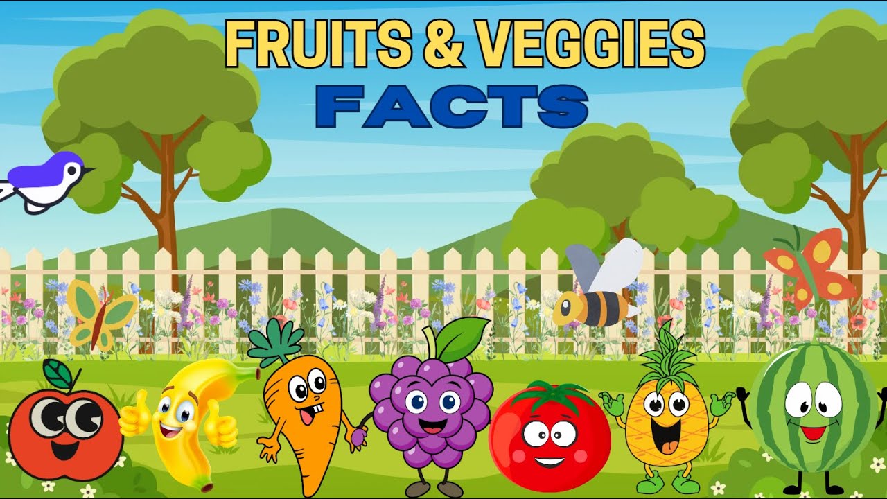 🍎 Fun Fruit & Veggie Facts for the Entire Family 🍎 - YouTube