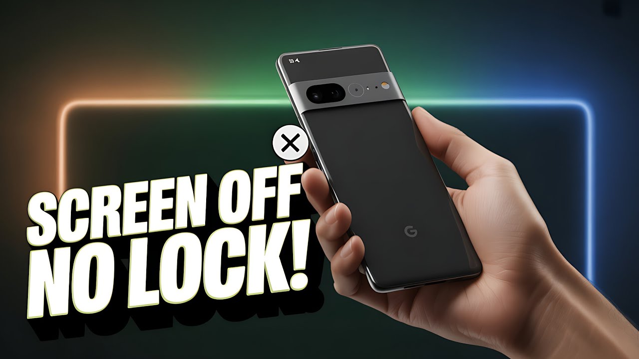 How to Turn Off Screen Without Lock on Android! - YouTube