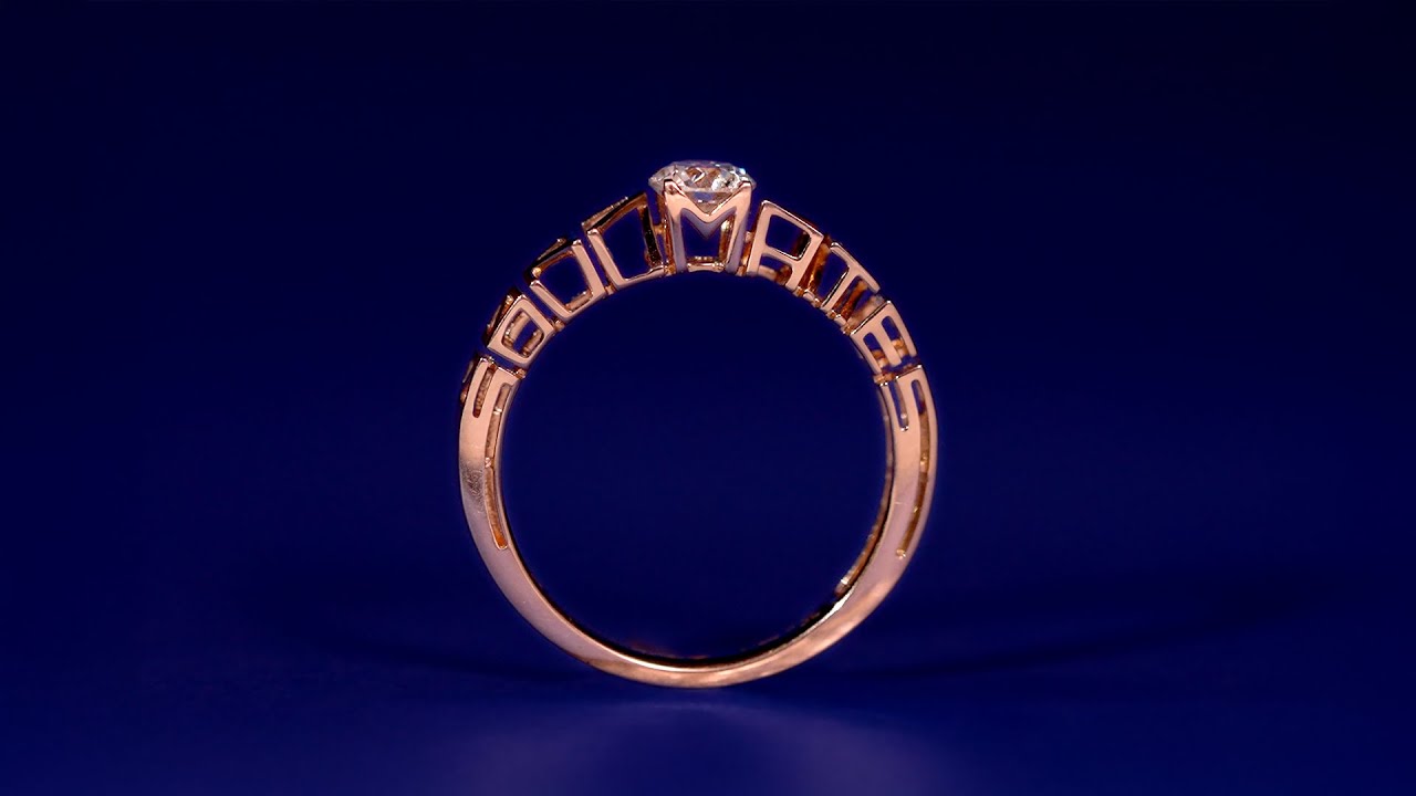 A Love Set in Stone | Tanishq Soulmate Diamond Pair Rings - YouTube