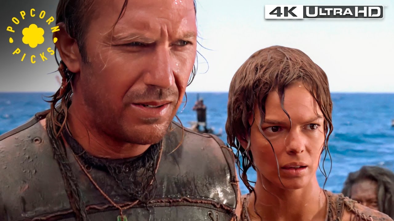 Kevin Costner vs. The Villain – The Kidnapping Scene | Waterworld (1995 ...
