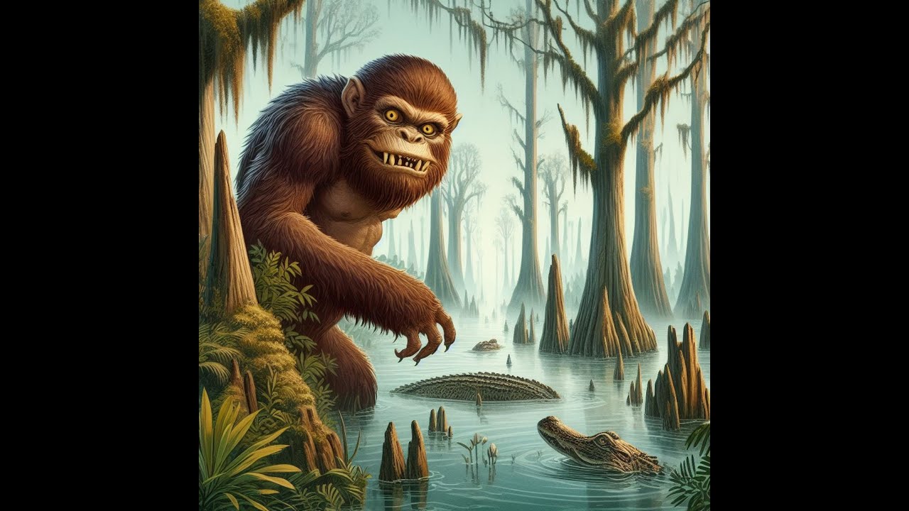 Unveiling the Florida Skunk Ape #florida #skunkape #swampape # ...