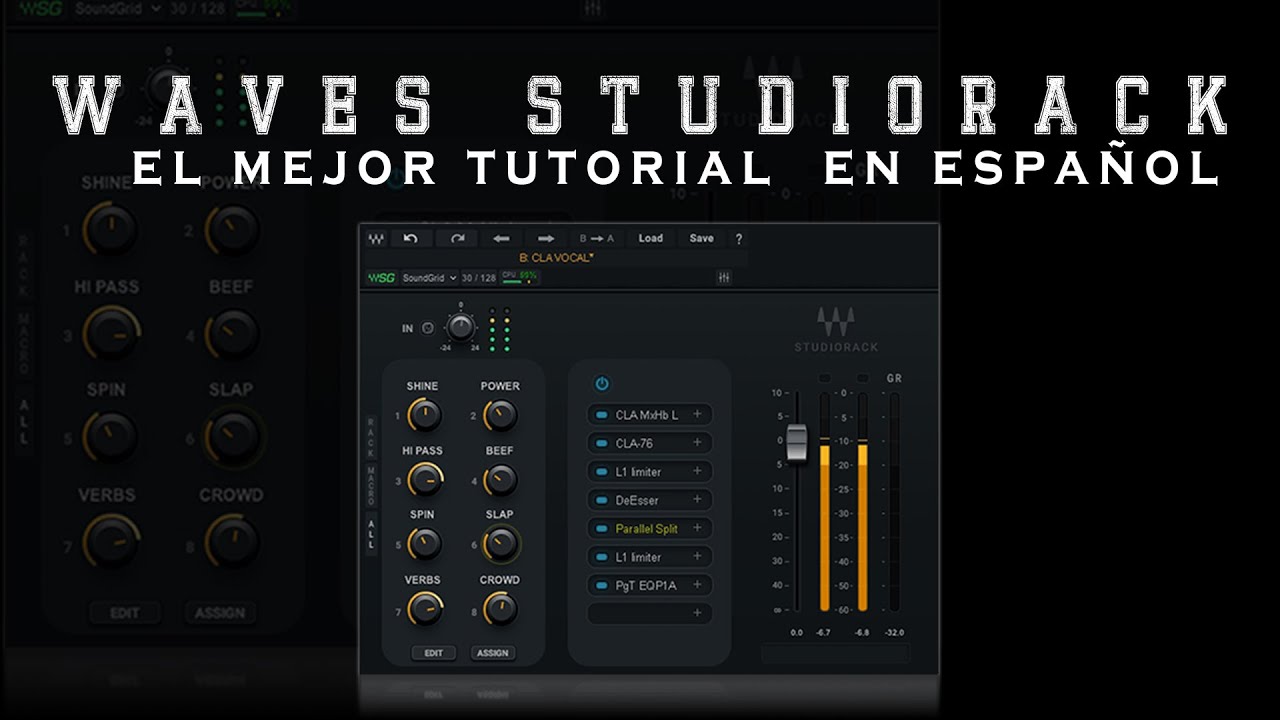 Waves StudioRack - Crea Macros y Controla Multiples Plugins - YouTube