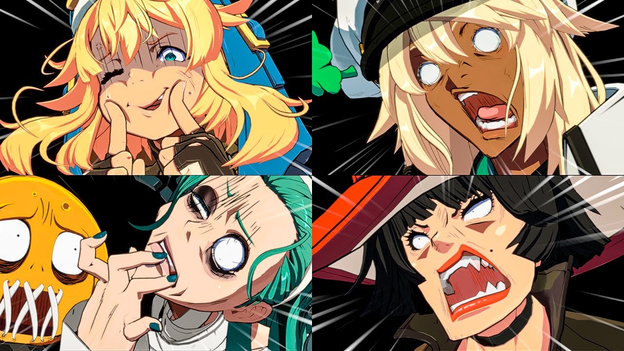 Guilty Gear Strive - All Characters' Reactions to Bone Crushing ...