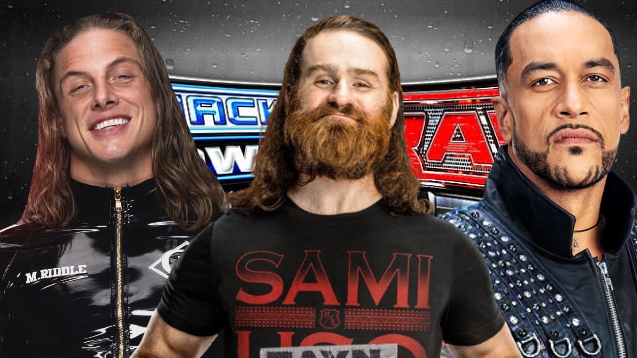 Sami Zayn vs Matt Riddle vs Damian Priest - WWE SvR 2010 Gameplay - YouTube