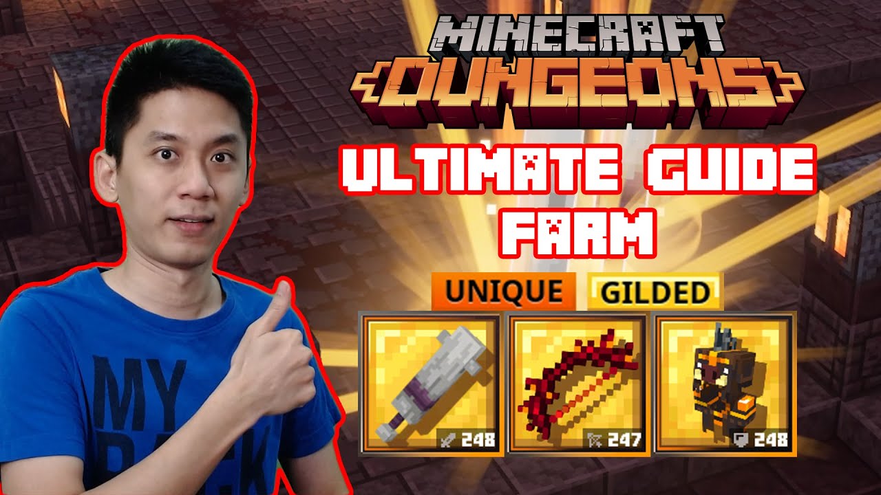 Ultimate Guide Farm Gilded Bone Cudgel, Weeping Vine Bow, Golden Piglin ...