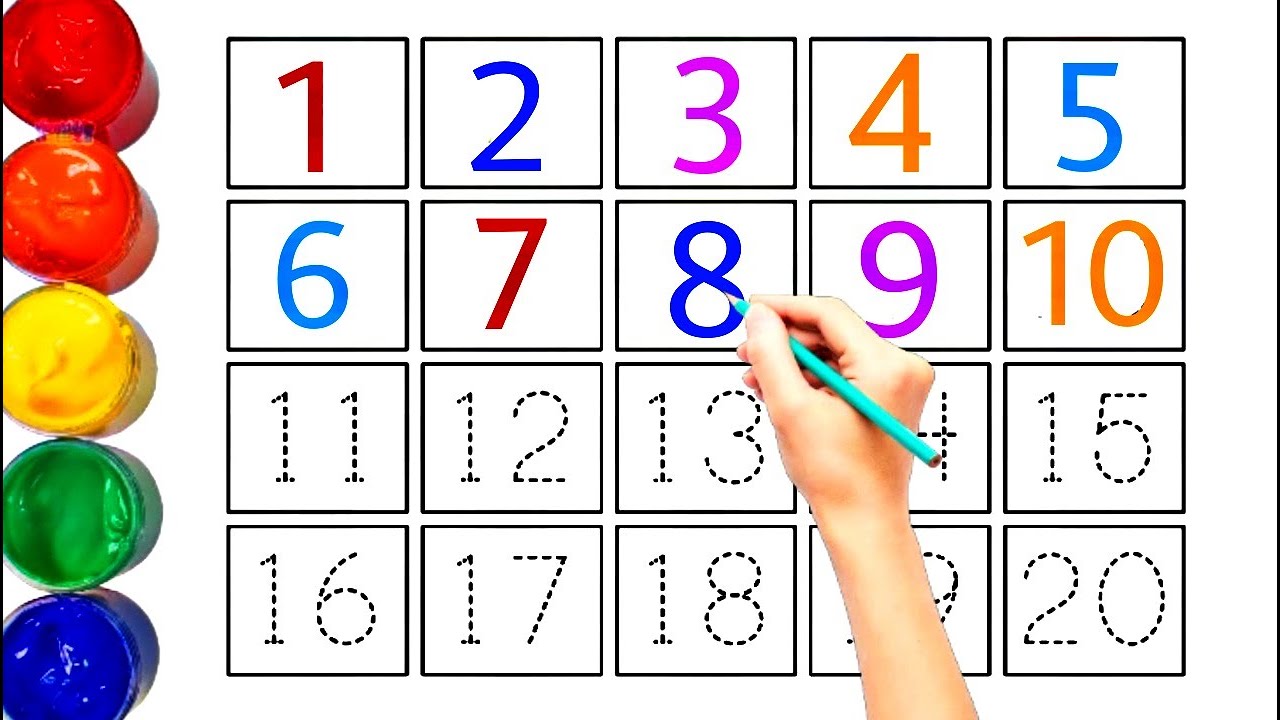 Counting Numbers |12345 |Number song 123 |Number name |123 for kids |1 ...
