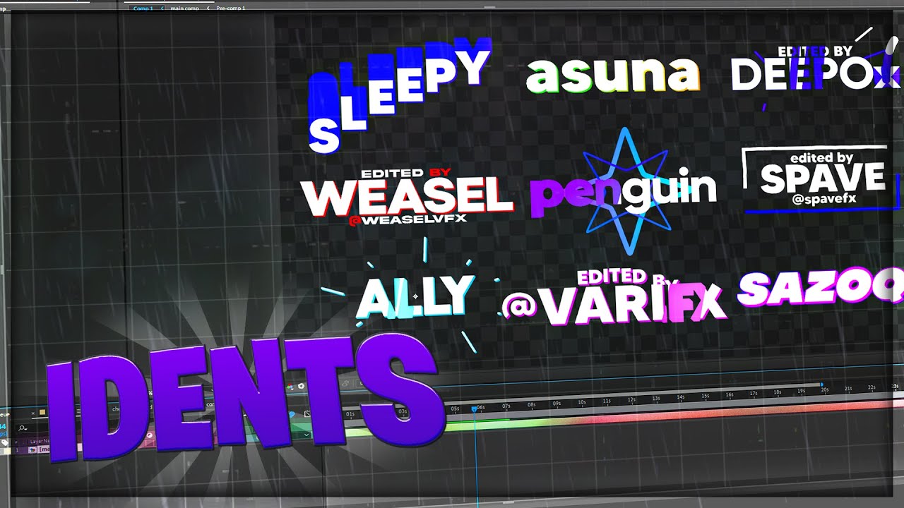 The BEST IDENTS 🤩 - YouTube