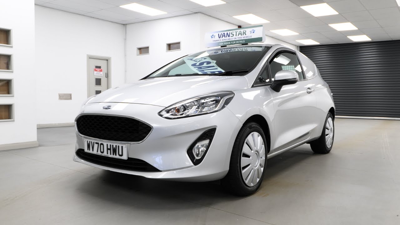 Ford Fiesta Van 1.5 TDCi Moondust Metallic Silver 85 BHP 3 Door - WV70 ...