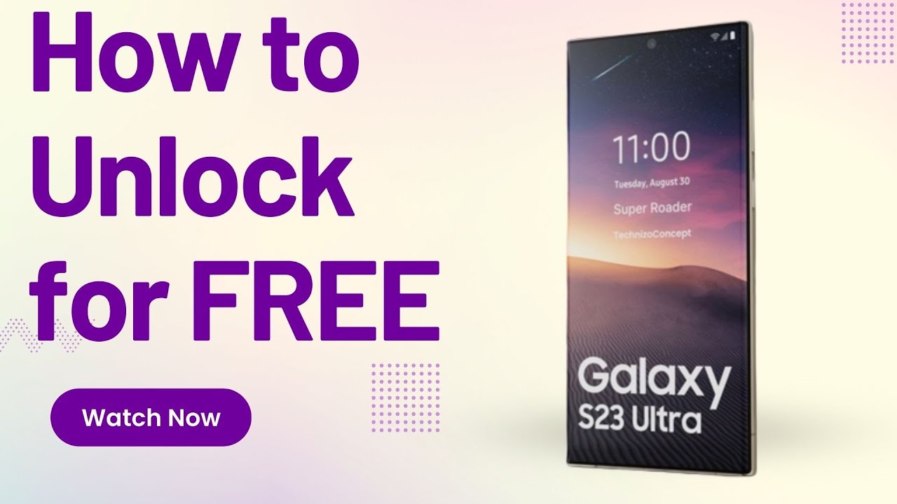 How to unlock Samsung Galaxy S23 to use it with any SIM card - YouTube