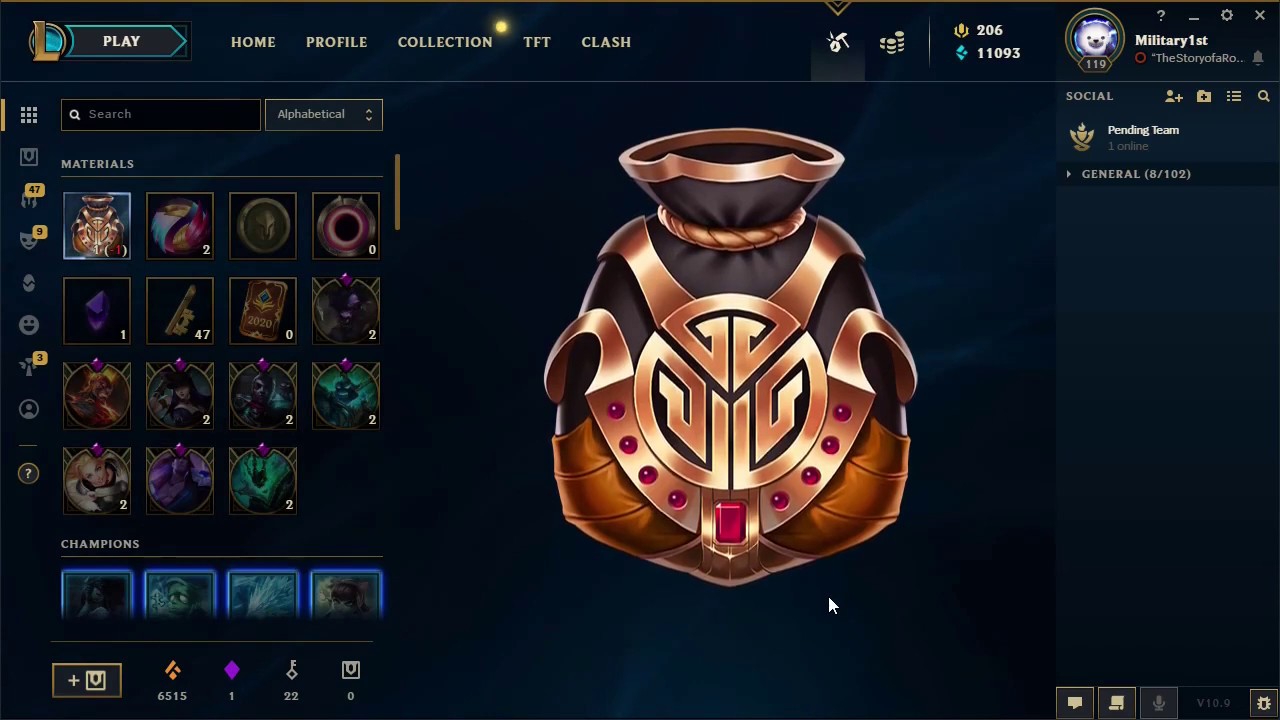 Opening 1 year of collected stuff | League of Legends | - YouTube