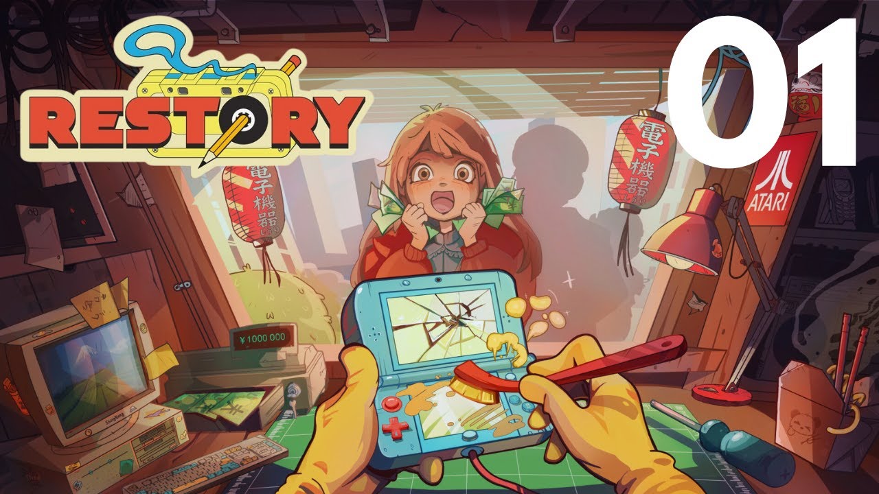 Cozy Tokyo Electronics Repair Simulator | ReStory - YouTube