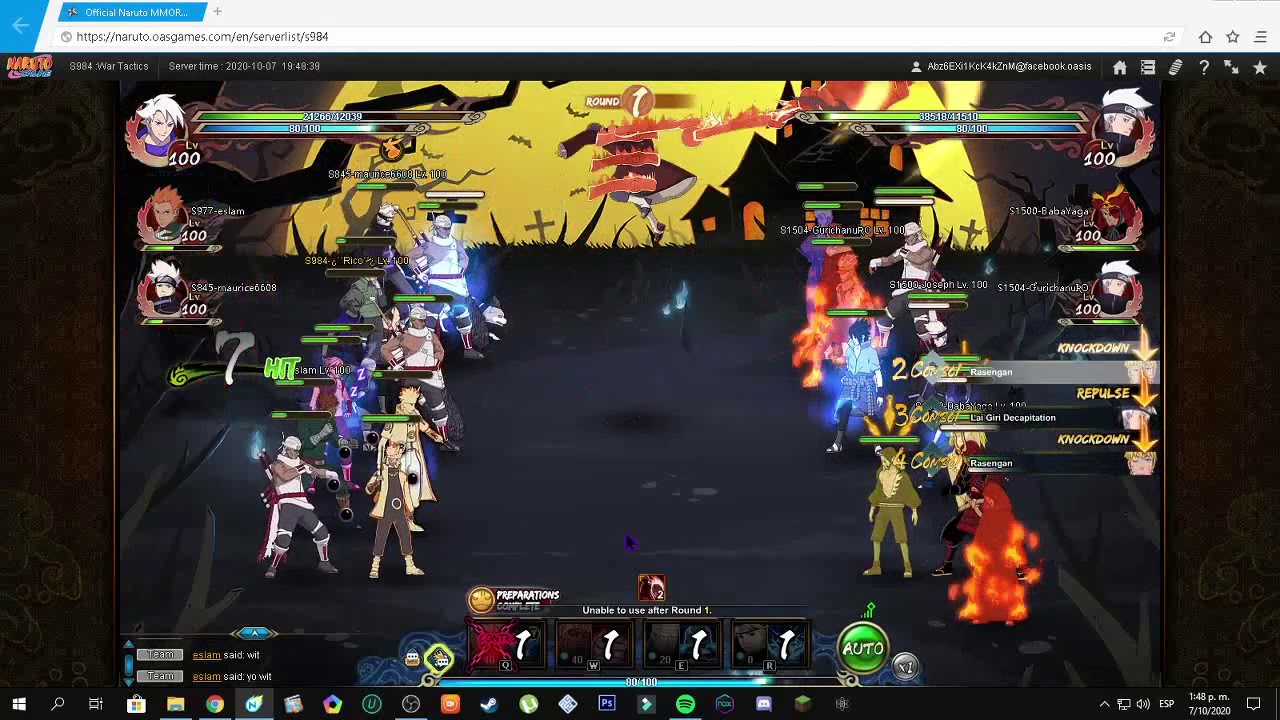 Naruto Online Arena 3v3 - YouTube