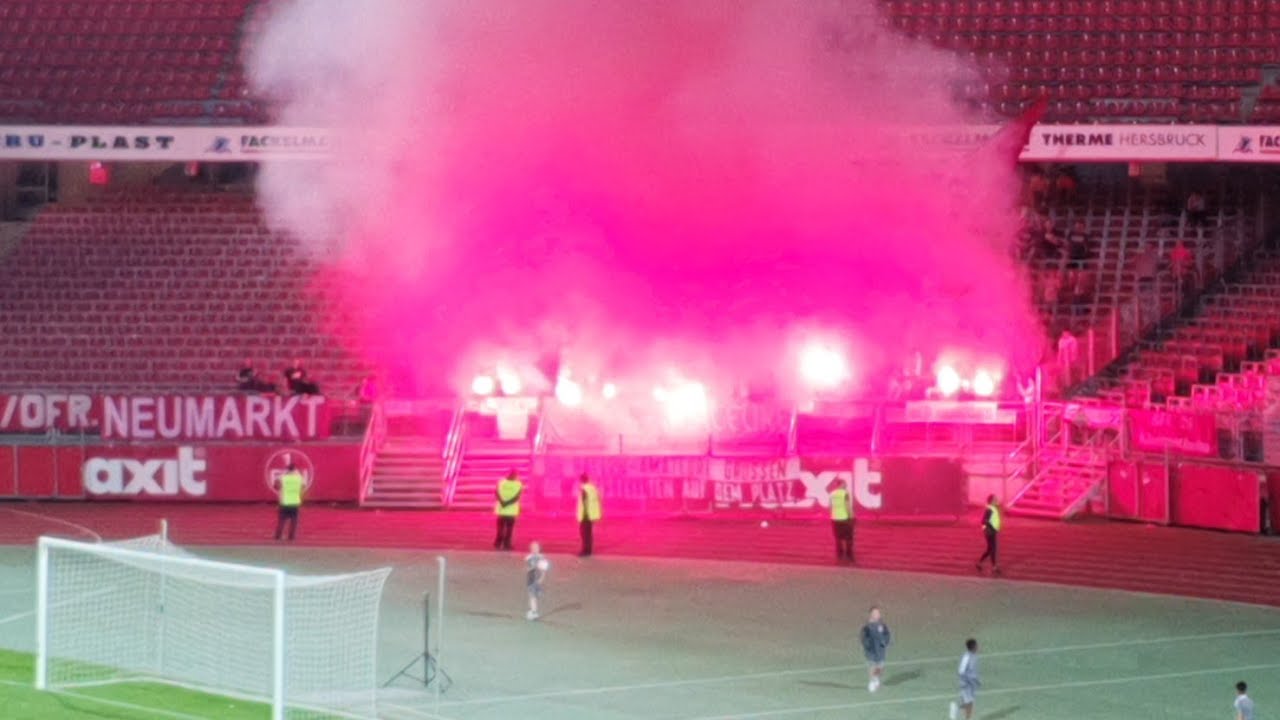 20.05.2022 1. FC Nürnberg II - FC Bayern München II 3:3, Support & Pyro ...