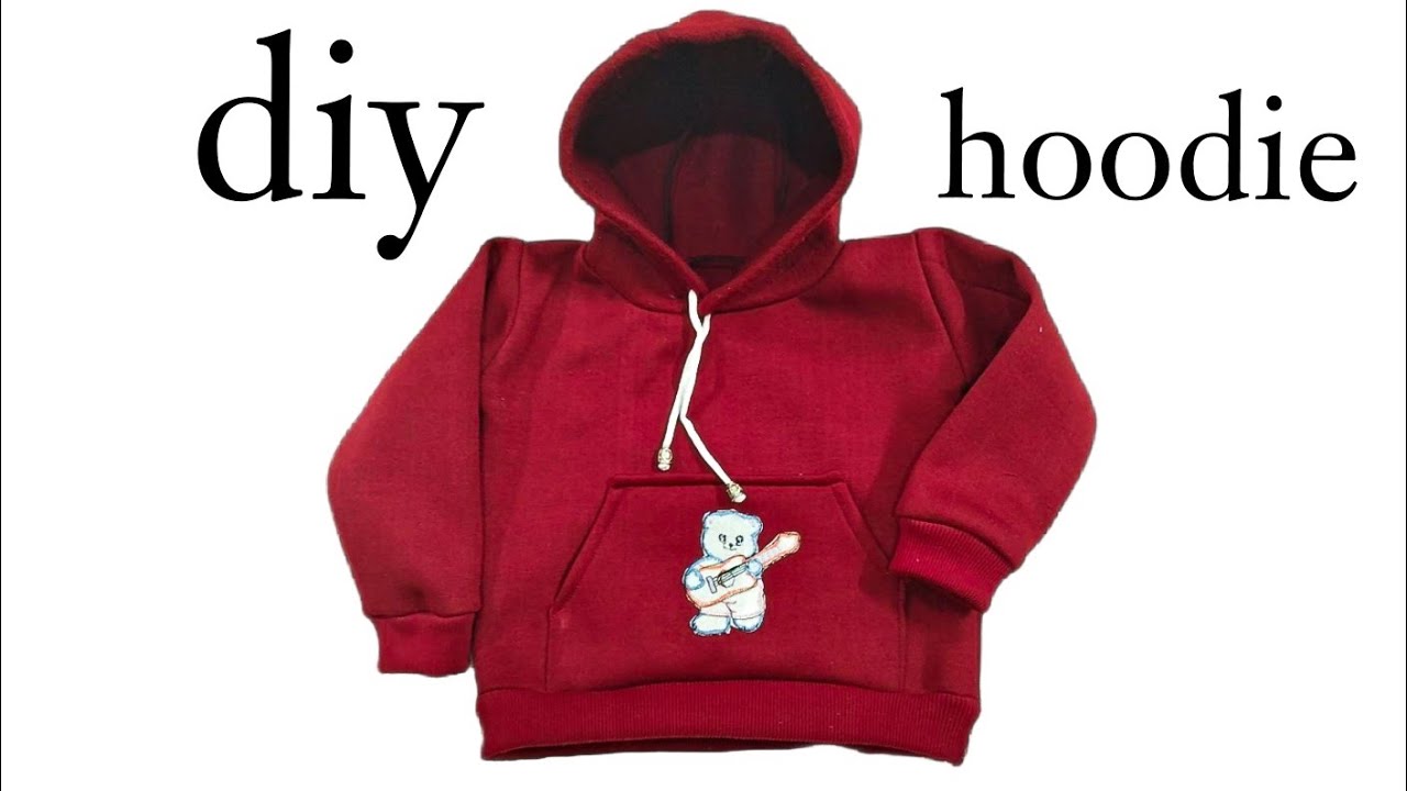 Baby hoodie/how to cutting and stitching hoodie ️ - YouTube