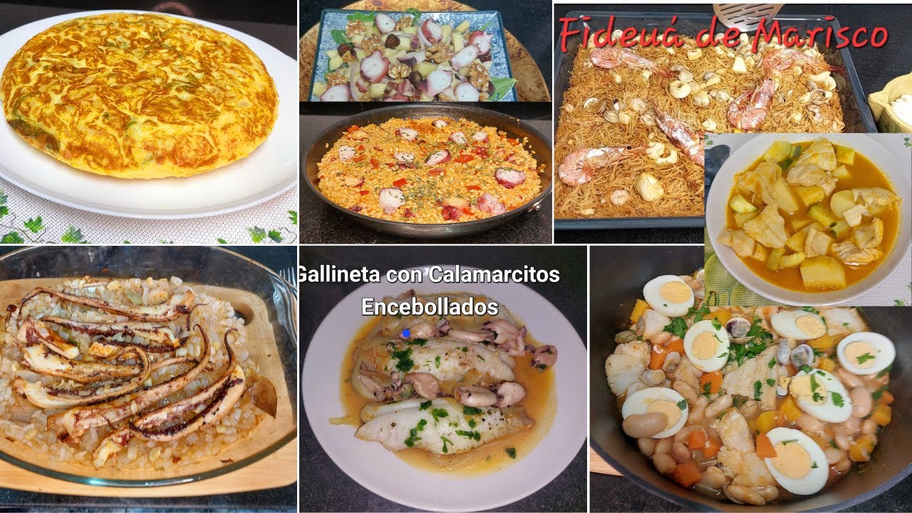 ️ MENÚ SEMANAL COMPLETO Y VARIADO para que no te FALTEN IDEAS, RECETAS ...
