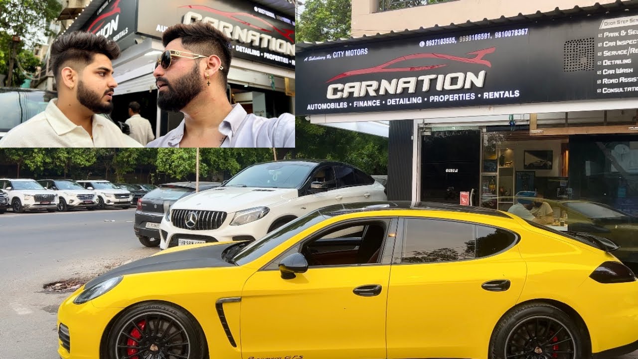 Dhruv ne BEST CAR DEALERSHIP kaise banayi || CAR NATION DELHI ...