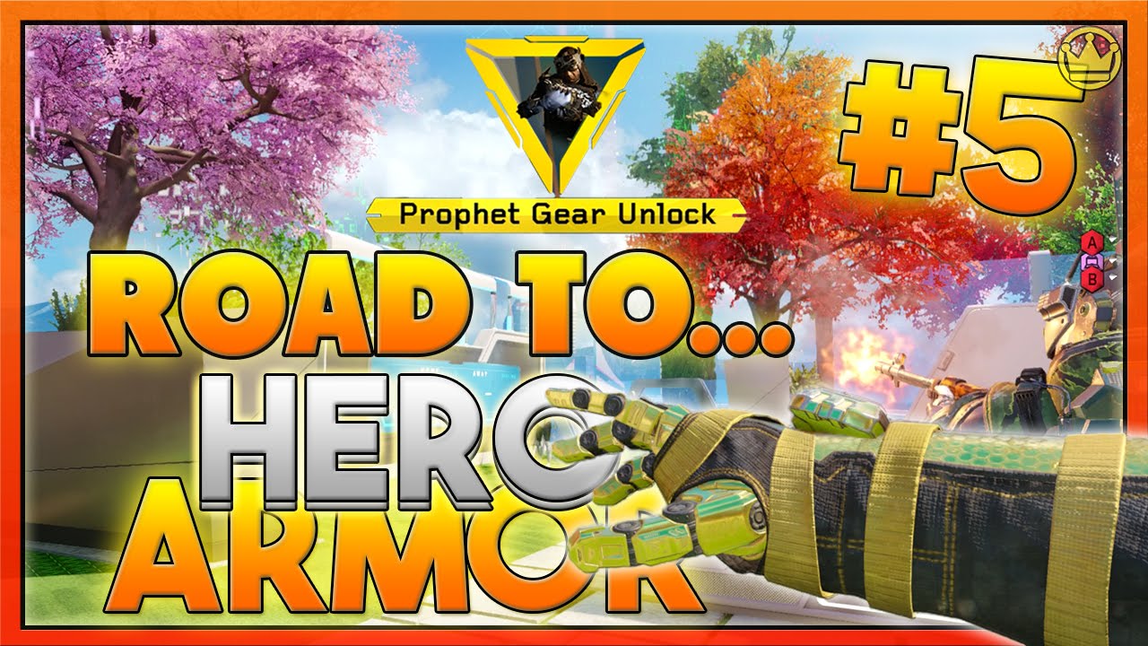 'PROPHET & BATTERY HERO!!' Call of Duty Black Ops 3: ROAD TO HERO ARMOR ...