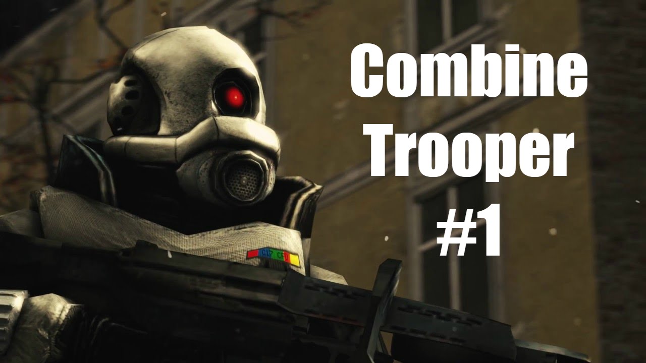 Garry's Mod - Combine Trooper #1 - YouTube