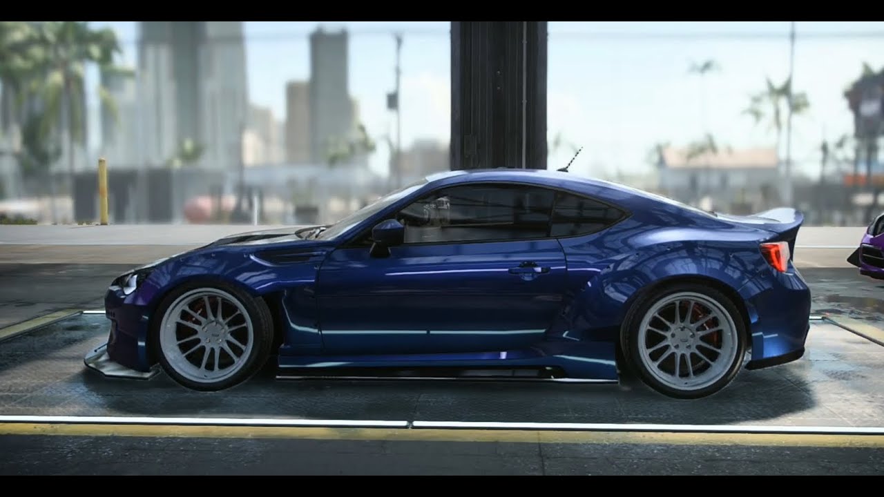 Need For Speed Heat Car Customization - My Subaru BRZ - YouTube
