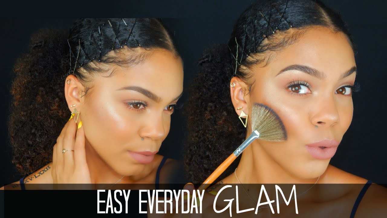 GO-TO GLAM EVERYDAY MAKEUP TUTORIAL! - YouTube