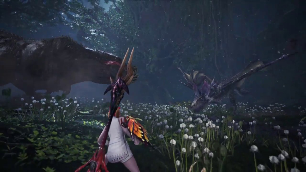 MHW:I Yian Garuga Insect Glaive Solo - YouTube