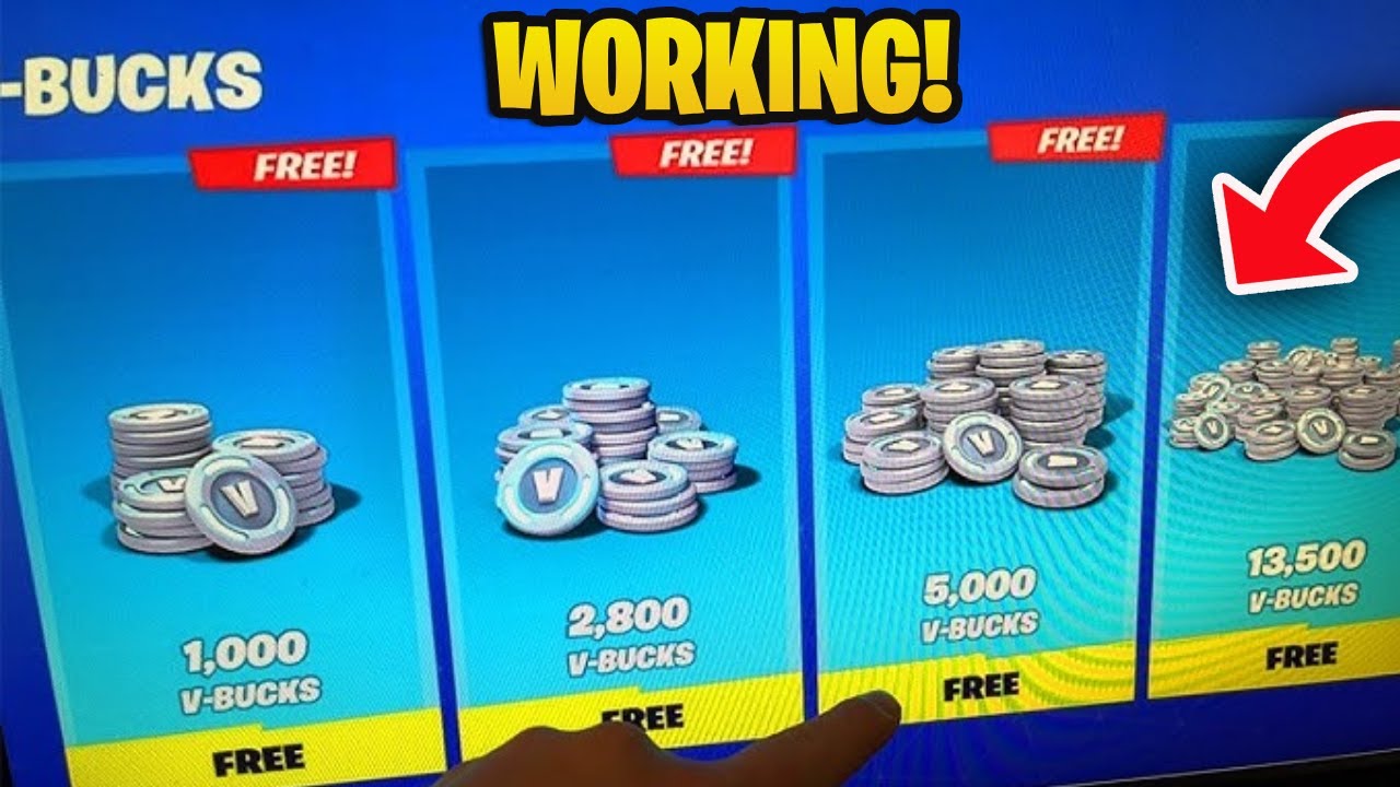 How to get free vbucks in fortnite.. (It Actually Works) - YouTube