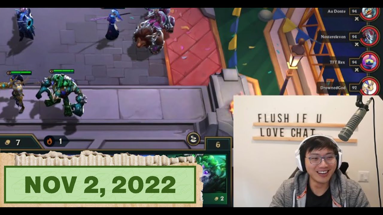 [2022 Nov 2] I have solved TFT once again and am hitting 1400 lp today ...