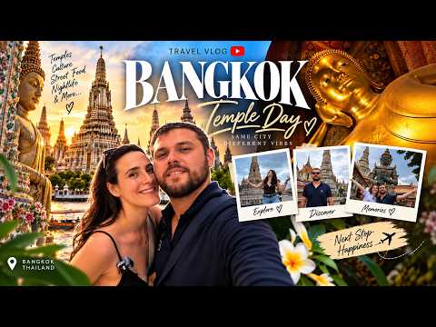 BANGKOK’UN EN BÜYÜLEYİCİ TAPINAKLARI 🇹🇭 | 1 Günde Bangkok Temple Day 🏛️