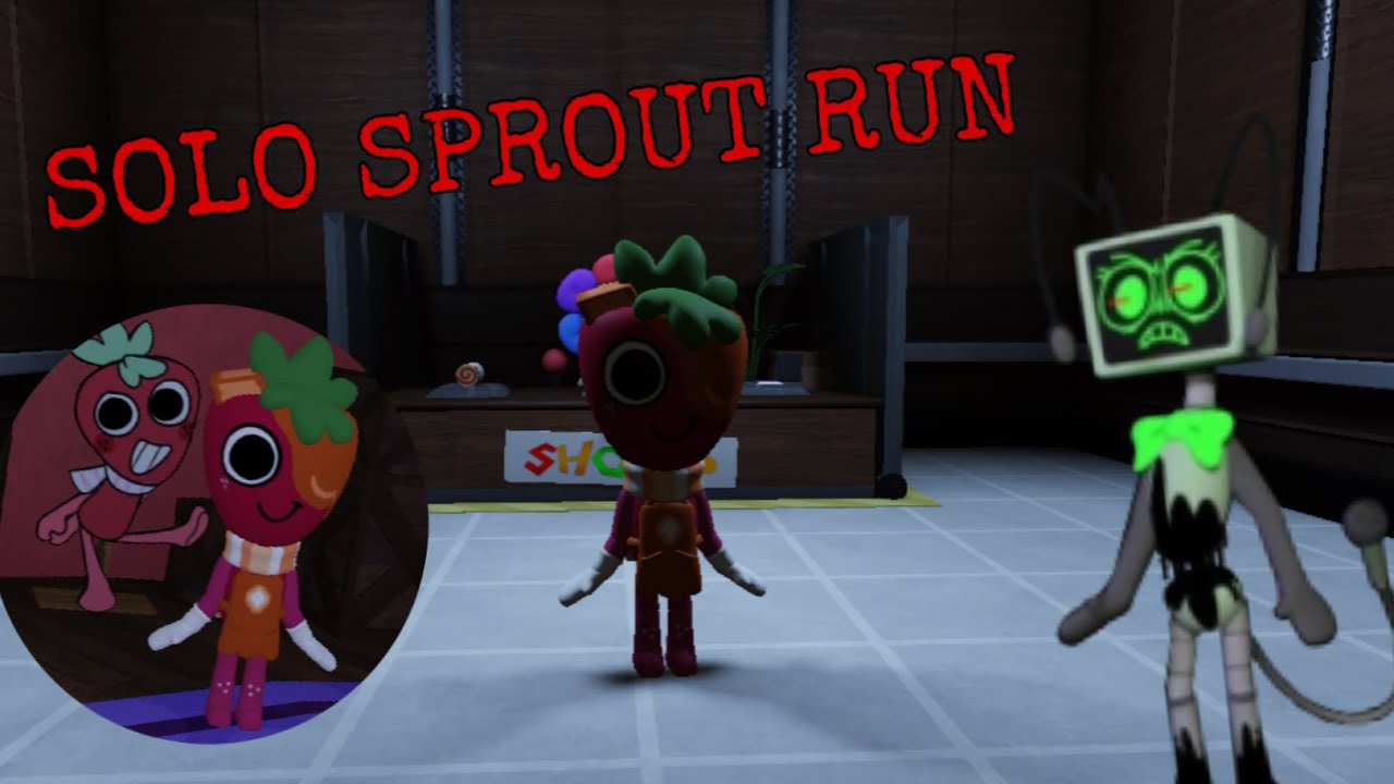 SOLO AS SPROUT - dandys world roblox - floor 17 - YouTube