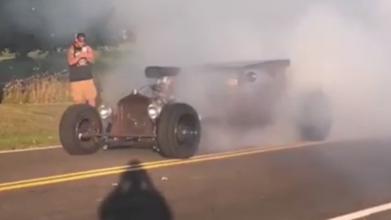 [RAW] Rat Rod Burnouts to Make Your Week - Rat Rod 2019 - YouTube