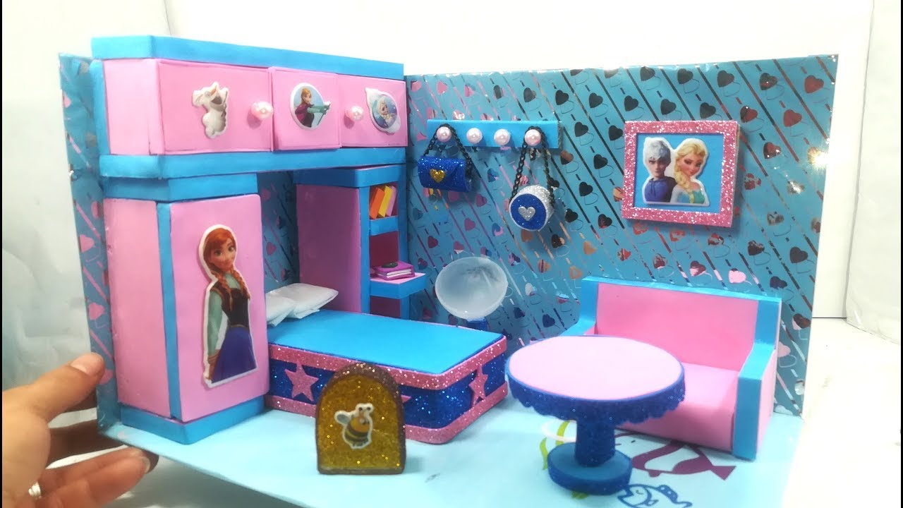 Barbie House Making How To Make Barbie House Easy Cardboard House 5 barbie-house-making-how-to-make-barbie-house-easy-cardboard-house-5