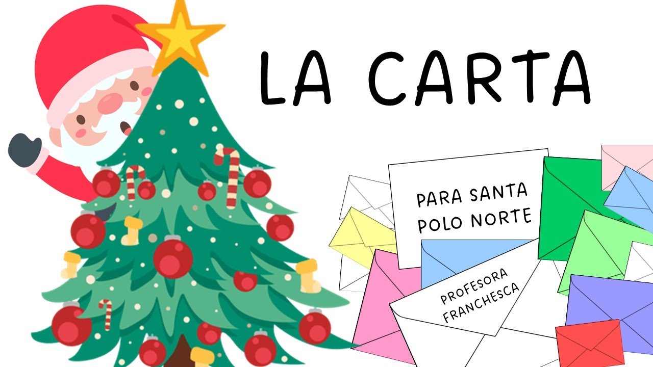 La carta | Escribir carta para navidad - YouTube