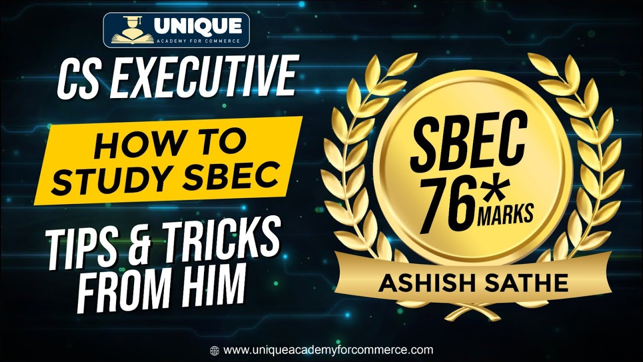 HOW TO STUDY SBEC | ASHISH GOT 76 MARKS 😘 | TIPS & TRICKS FROM HIM ...