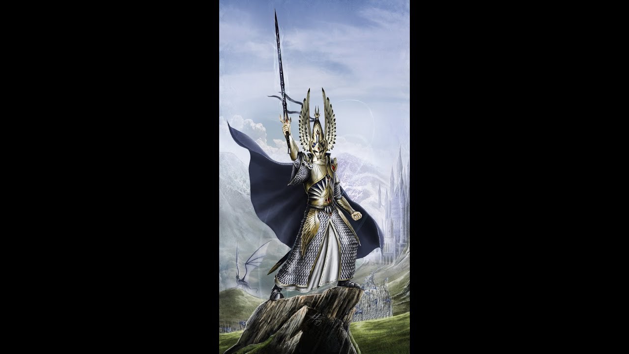 Total War Warhammer 2 - High Elves Ques Battle - Lord Tyrion - Sunfang ...