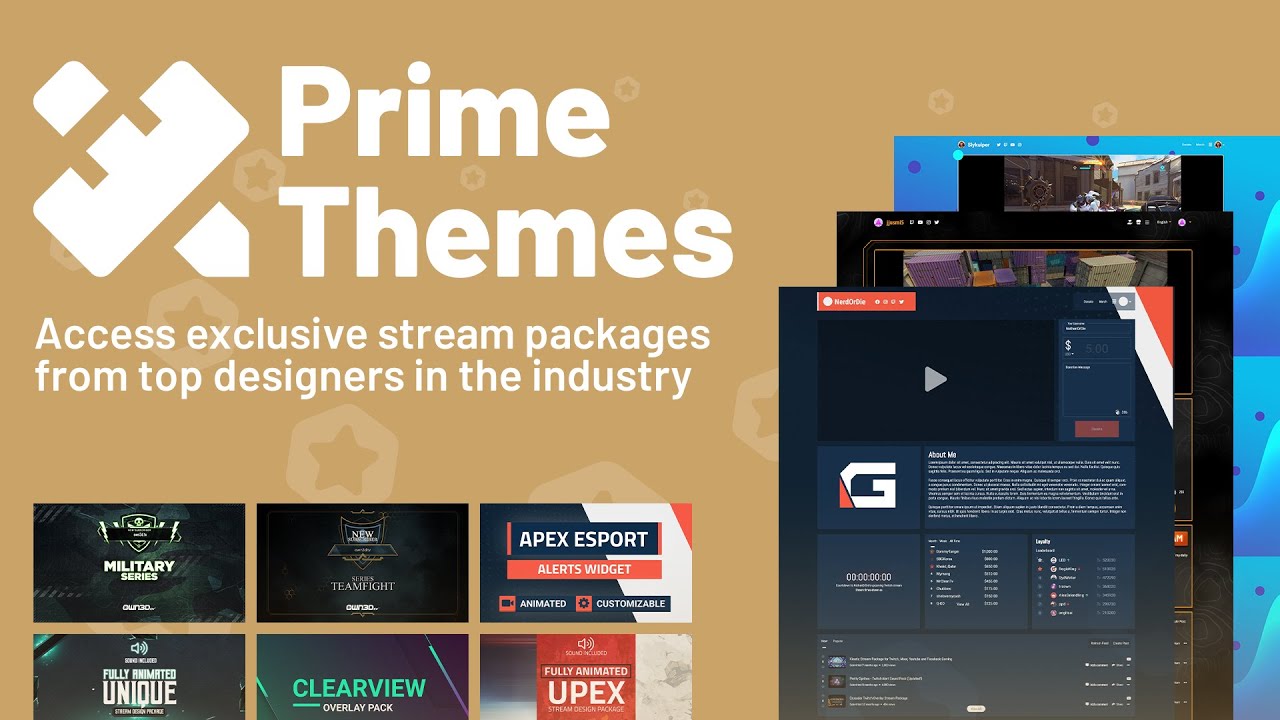 Streamlabs Now Offering Premium Design Packages - YouTube