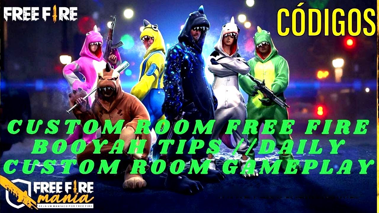 Custom Room Free Fire Booyah Tips //Daily Custom Room Gameplay ...