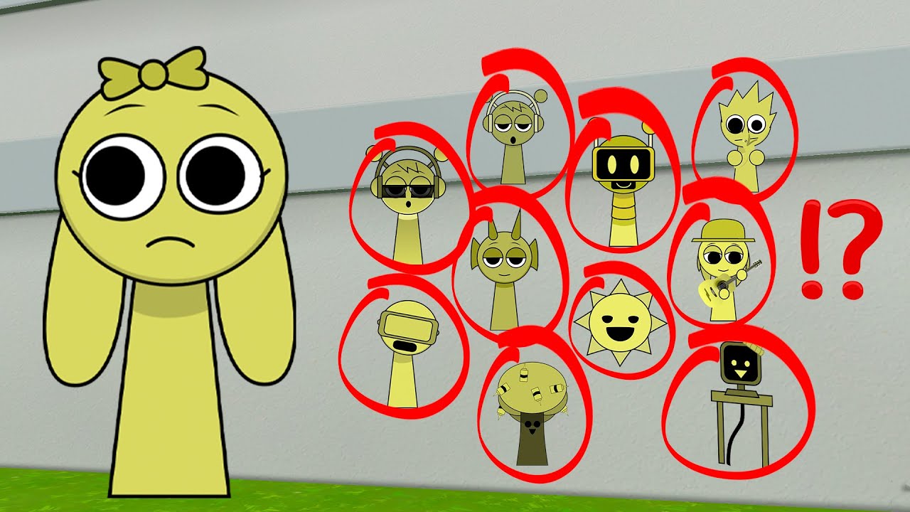 Mustard Pinki wants me to bring her All Babies Sprunki Families - Gmod ...