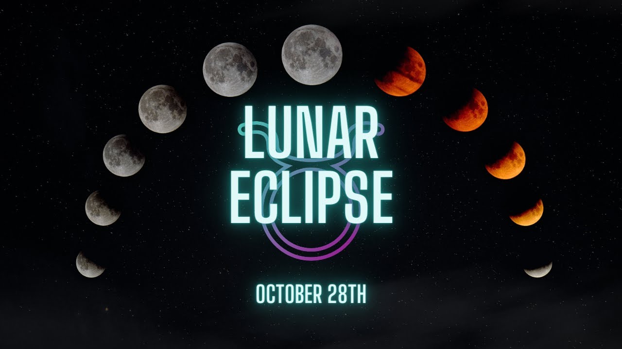 Taurus Full Moon & Moon Eclipse 💥 October 28th, 2023 | María Flow - YouTube
